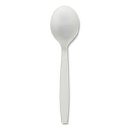 PLASTICPRO Premium Heavy Duty Disposable Soup Spoons, Everyday Use ...