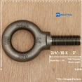 Lifting Shoulder Eye Bolt 3/4"-10 X 2" - Walmart.com