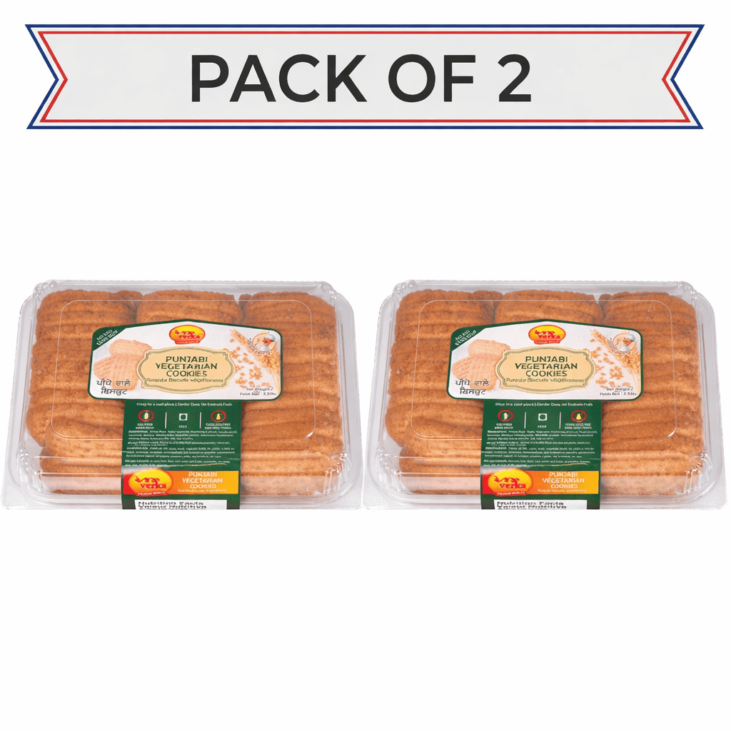 Click here for Verka Punjabi Vegetarian Cookies 2.5lbs  Pack Of 2... prices
