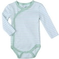 Asher & Olivia Newborn Baby Boy's Cute Kimono Side Snap 3 Pc Long ...