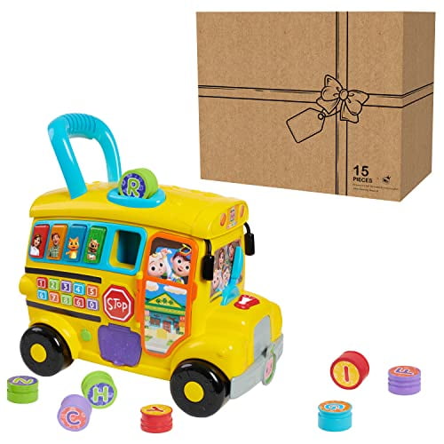 cocomelon Ultimate Learning Bus, Preschool Learning and Education Toys For Kids 18 Months Up ...