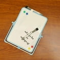 Giaone Magnetic Whiteboard Message Board Memo Boards Double Sided ...