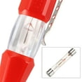 Voltage Test Screwdriver AC100-500V Slot Neon Tube Tester Red - Walmart.com