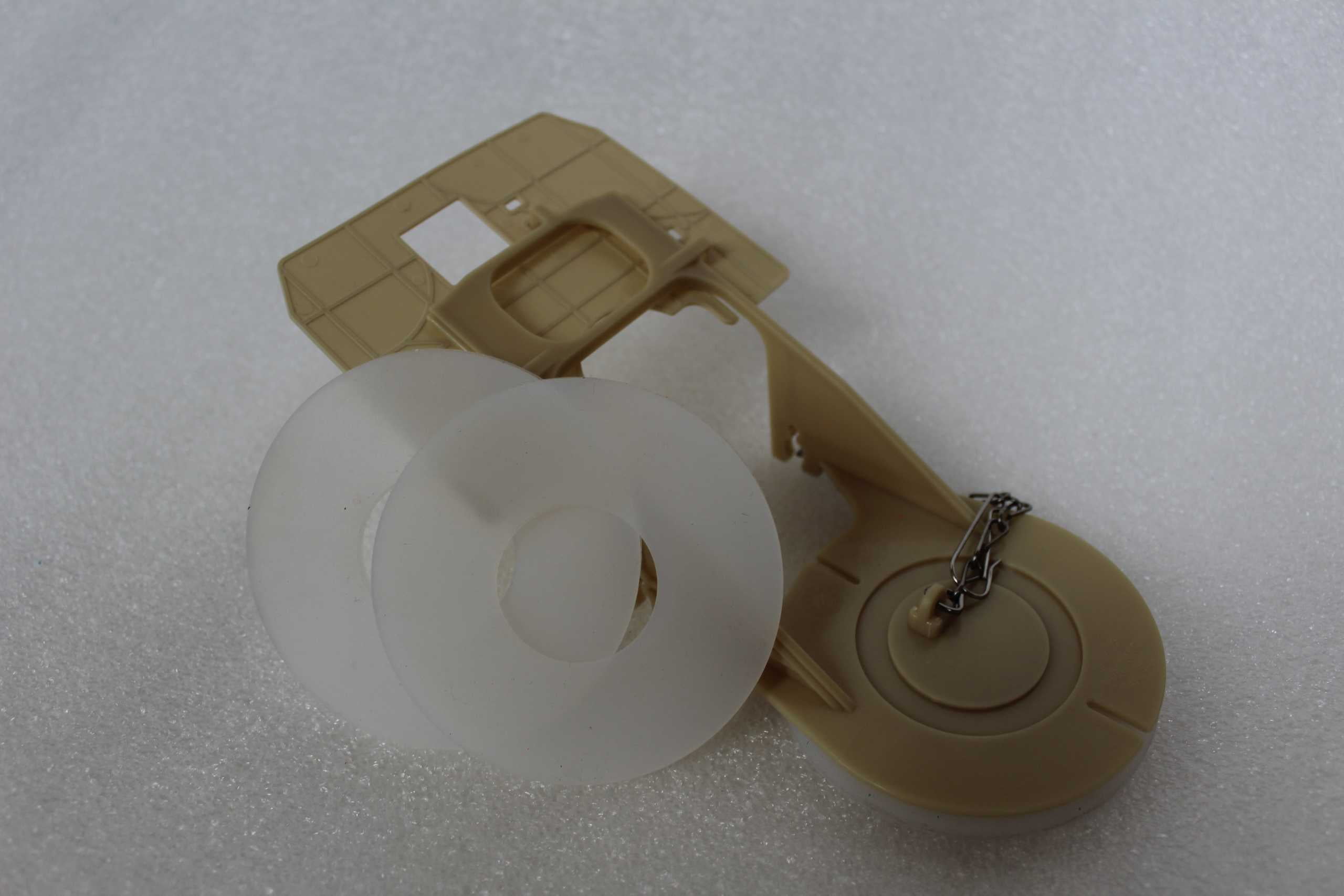 Toto THU128 Flapper Valve Replacement with Two extra silicone seals ...