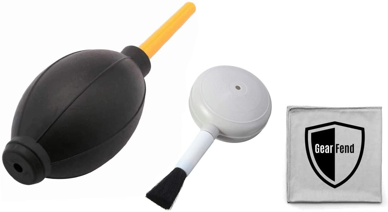 GearFend Dust Cleaner Kit Strong Cleaning Air Blower + Soft Brush ...