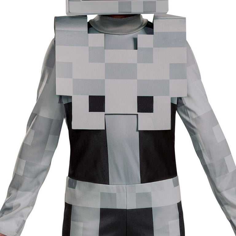 Minecraft Skeleton Head Costume