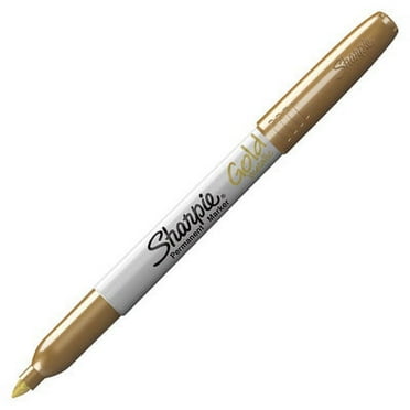 Sharpie Metallic Permanent Markers, Fine Point, Gold/Silver/Bronze, 36 ...