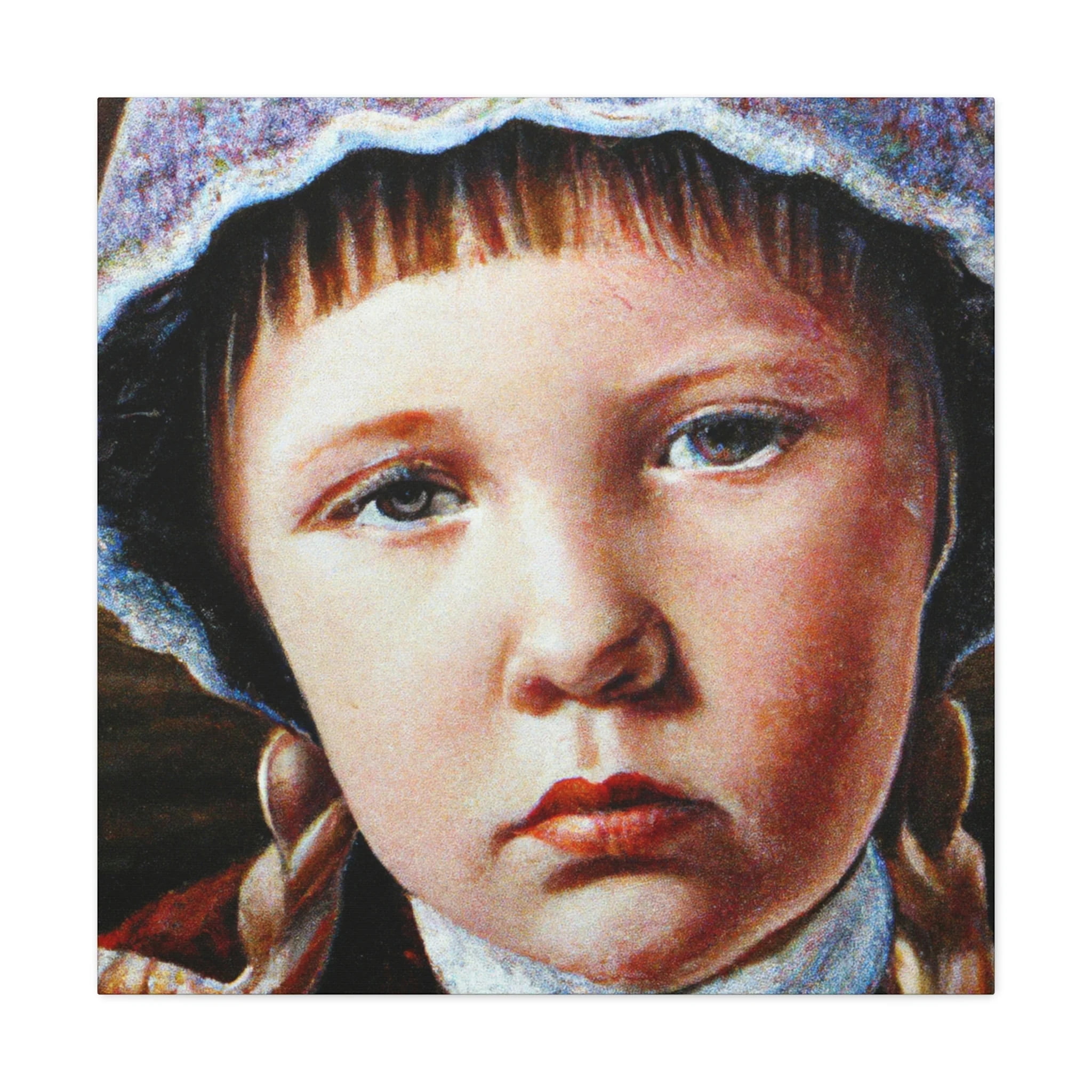 Realism in Pointillism - Canvas - Walmart.com