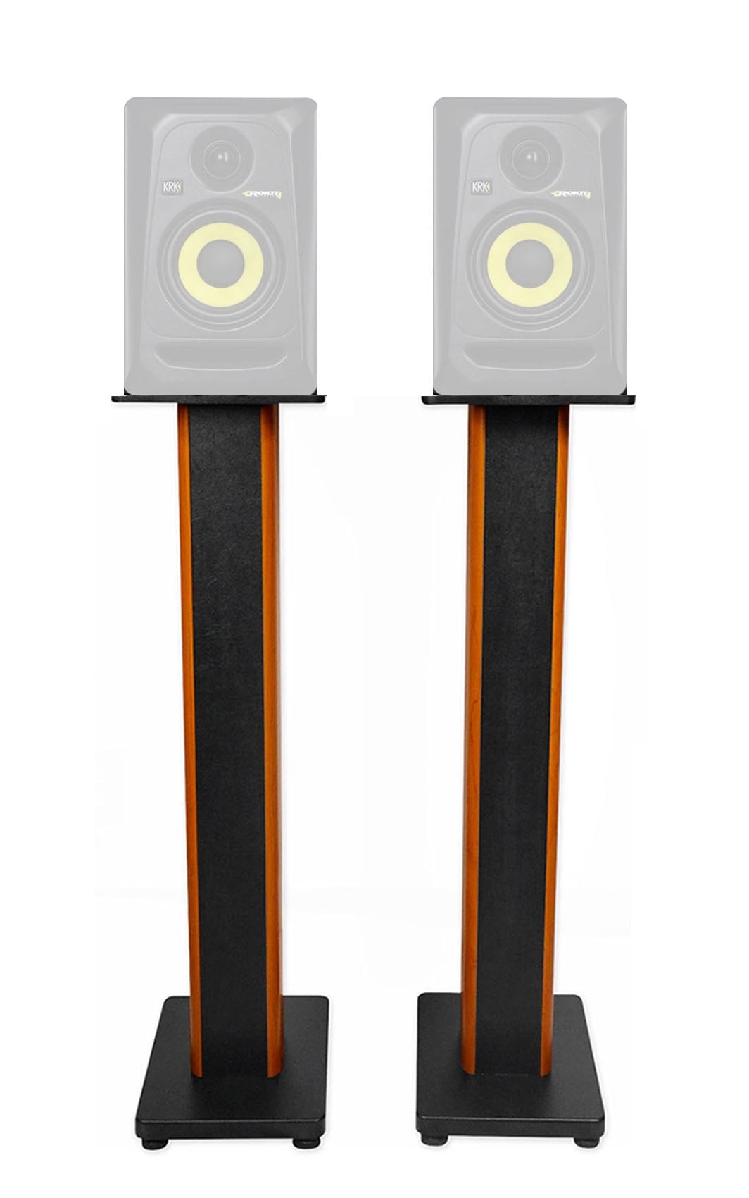 Rockville 36” Studio Monitor Speaker Stands For KRK ROKIT 4 G3 Monitors ...