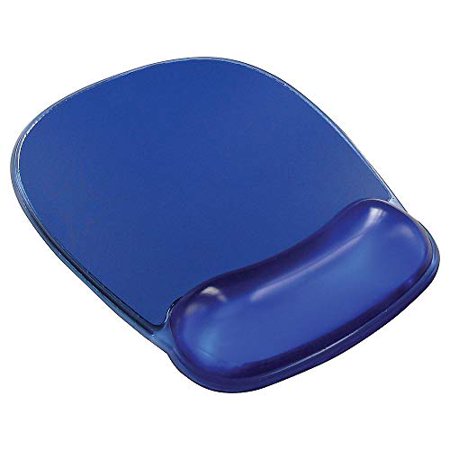 STAPLES 811891 Gel Mouse Pad/Wrist Rest Combo Blue Crystal (18259 ...