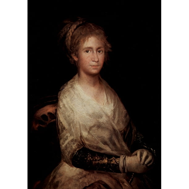 Laminated Poster Goya y Lucientes, Francisco de - Portrait of Josefa ...