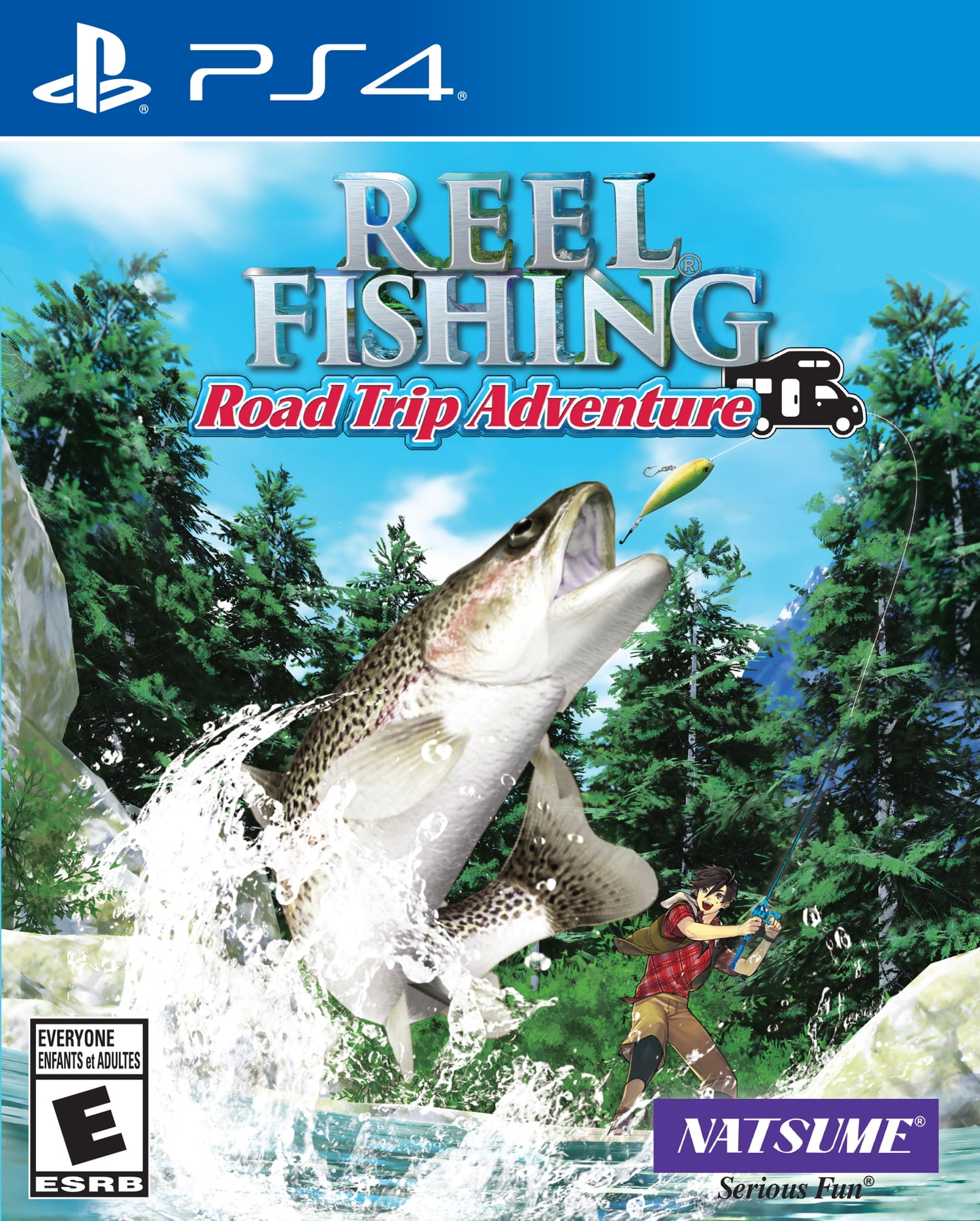 Reel Fishing: Road Trip Adventure, Natsume, PlayStation 4, 719593160045 ...