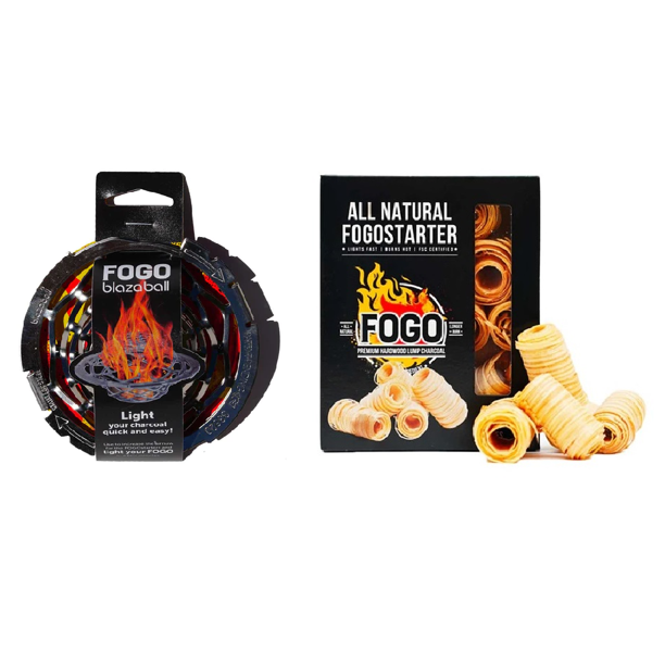 FOGO Ultimate Fire Starter Bundle, Blazaball and FOGOstarters Natural ...