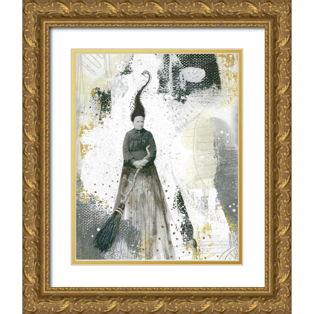 Ogren, Sarah 15x18 Gold Ornate Wood Framed with Double Matting Museum ...