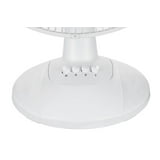 Pelonis 12" 3-Speed Oscillating Table Fan, FT30-8MBW, White - Walmart.com