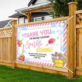 6x4ft Housekeeping Appreciation Banner Pink Backdrop Thank You for ...