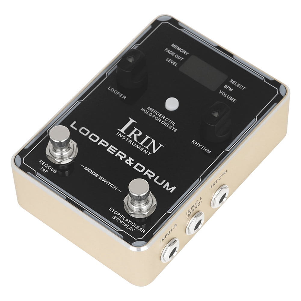 Máquina De Pedales De Guitarra Eléctrica Loops & Drum Caja de ritmos ...