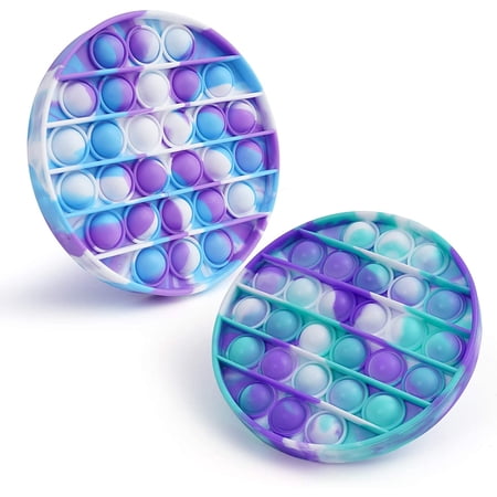 Pop Bubble Fidget Toy Push Bubble Popping Fidget Sensory Toy, Autism ...