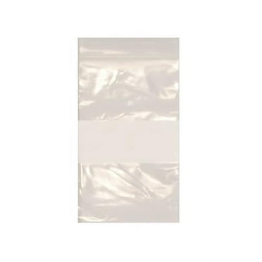 Plastic Evidence Bags, Medium - 100 Pack - Walmart.com