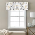 Black Yellow Leaf Light Filtering Valance Curtains, Branch Tree ...