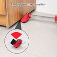 Strong ABS Rotates Casters Rotating Caster Wheel Set Designs for Easy ...
