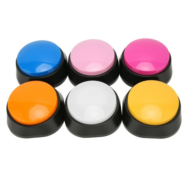 Record Talking Buttons, Dog Voice Recording Buttons 6Pcs Facilitate ...