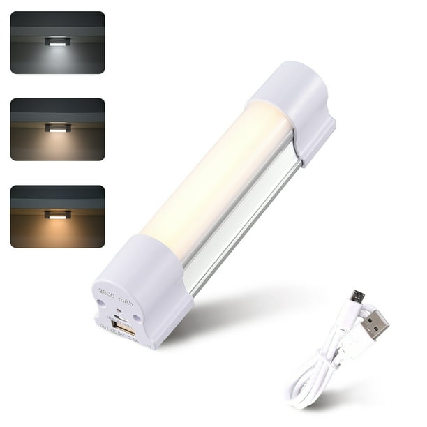 LETOUR Cabinet LED Tube Magnetic Light 2000Lumens 3 Colour Stepless ...