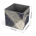 10.6in Folding Storage Box Solid Material Handle On Both Sides For Easy ...