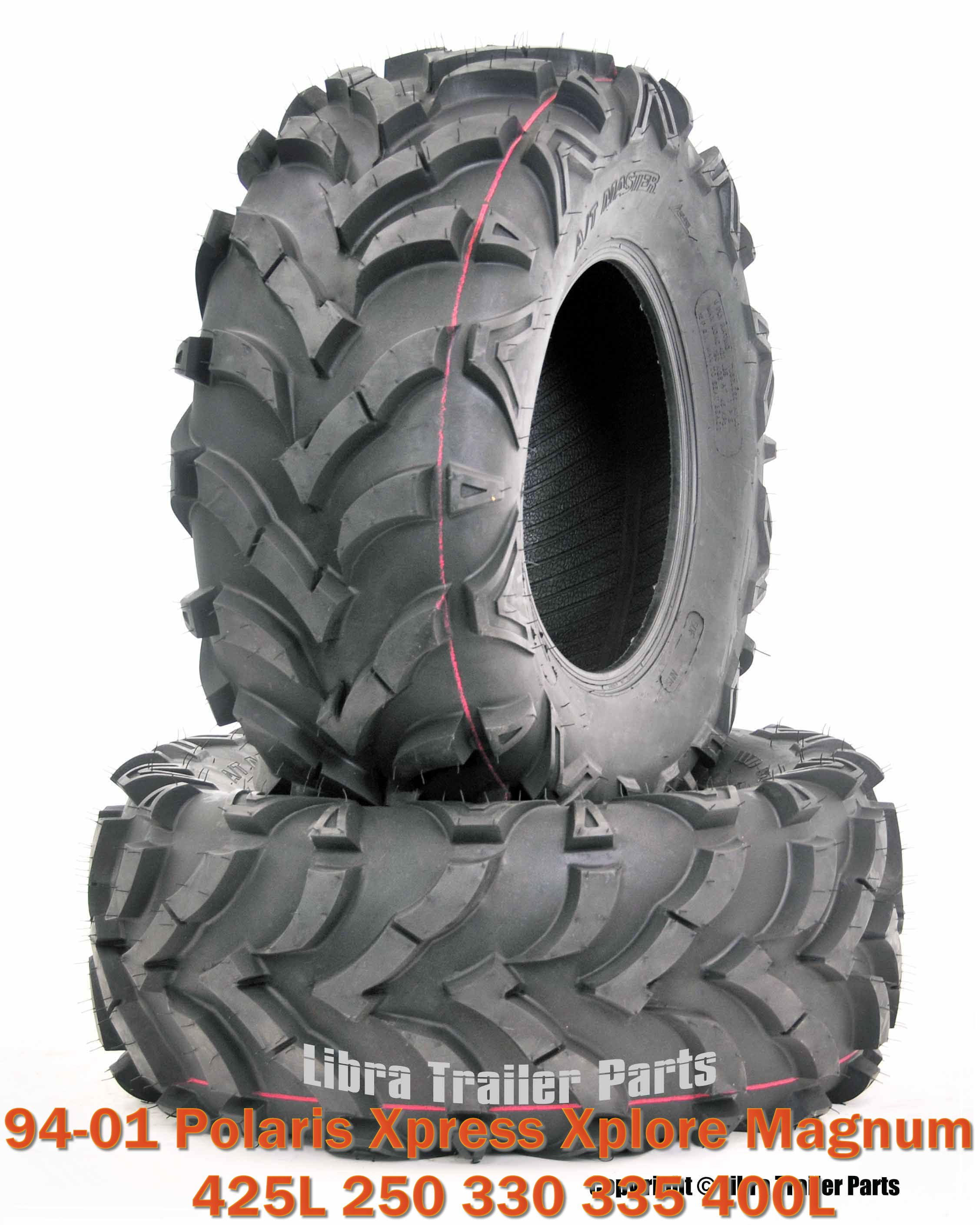 94-01 Polaris Xpress Xplore Magnum 425L 250 330 335 400L Rear ATV tires ...