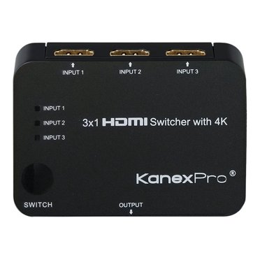 Metra CS-HDM4X1ASW4 HDMI Switch with 4 Inputs, 1 Output and Audio ...