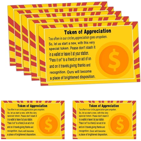 Tokens of Appreciation and Greeting Cards,3.5" x 2" You Are Awesome ...