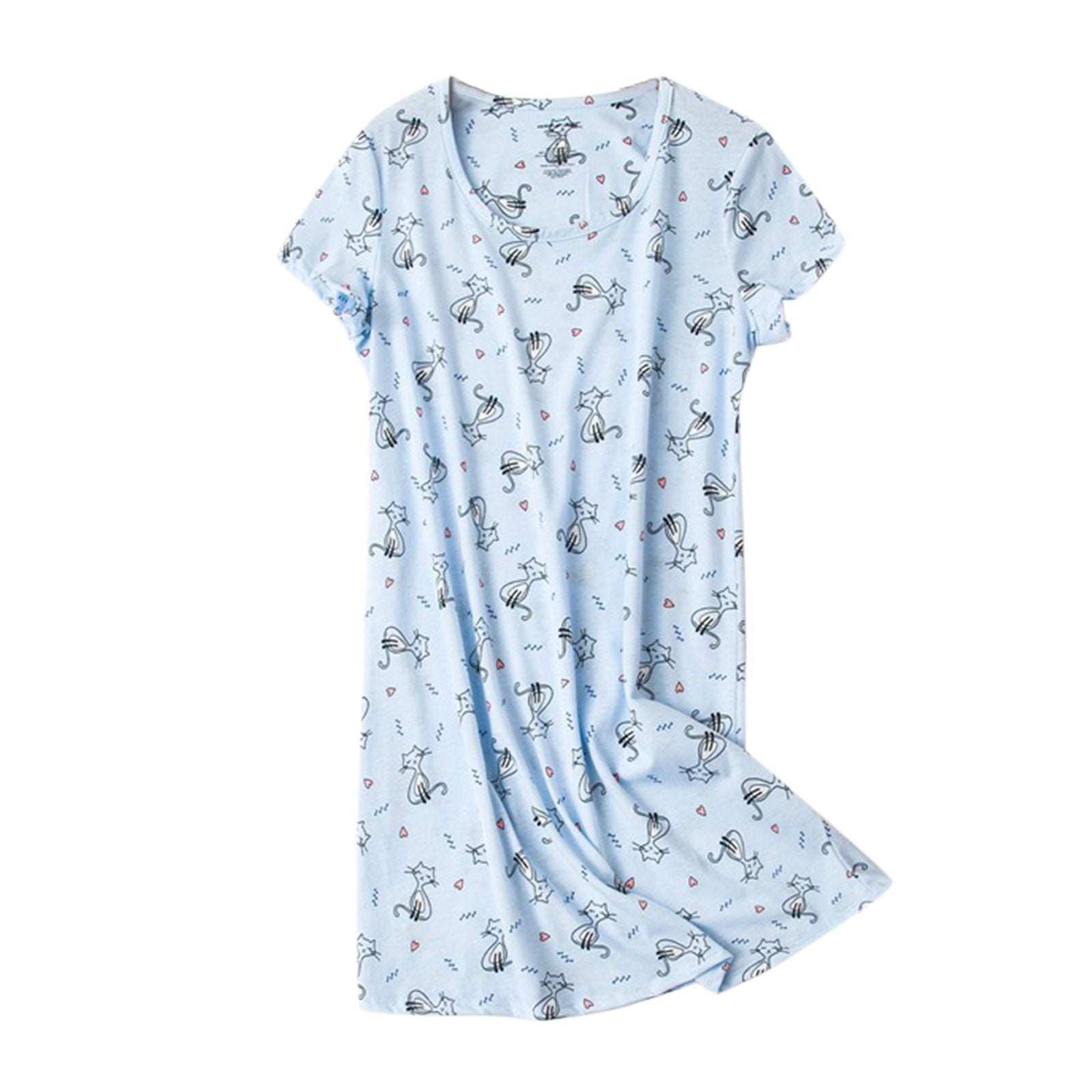 Click here for Lojoutye 2025 Womens Cotton Nightgown Sleepwear Dr... prices