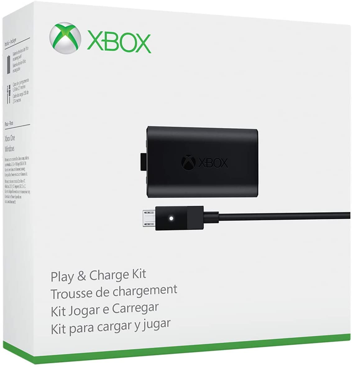 Xbox One Play and Charge Kit - Walmart.com