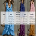 BRGZLK Womens Tank Dresses 2026 Summer Vacation Solid Color Ruffle Trim ...