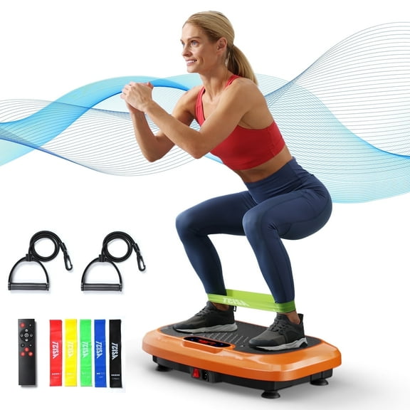 Free Shipping! MERACH Vibrating Plate Muscle Toner, Full Body Exercise ...