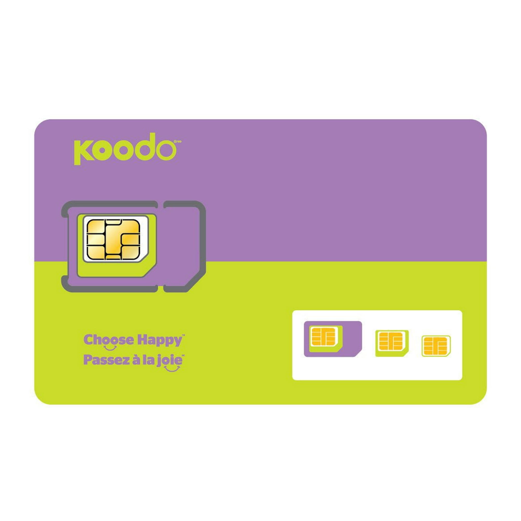 Click here for Koodo Prepaid Sim Card prices