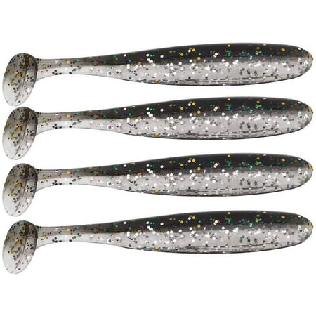 Plastic Soft Paddle Tail Fishing Lure Bait 20 PCS Maggot-Shaped ...