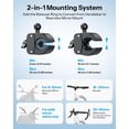 BK01 Anti-Vibration Bike Phone Holder for Rearview Mirror & Handlebar ...