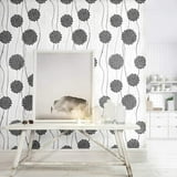 Rollo Papel Tapiz Decorativo Interior Adherible Hojas 10 M H&Jess PAPEL ...