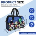 Armscye Bingo Bags (2 Pcs) with 10 Pockets for Bingo Daubers and Cards ...