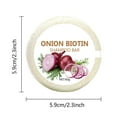 Biotin Shampoo Bar with Rosemary & Onion Extract, Strengthens Hair ...
