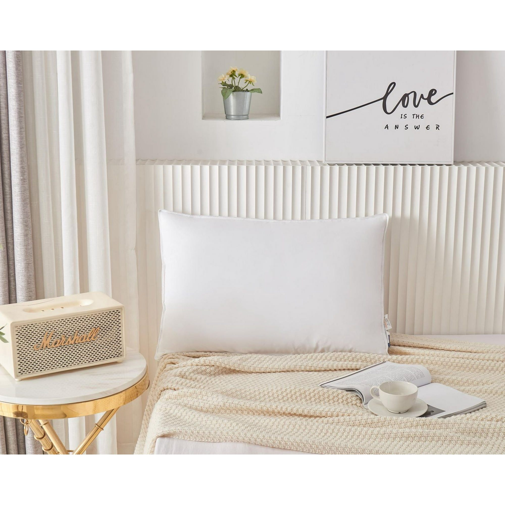 Click here for Royal Elite Medium Firm Wool Feather Combo Pillow prices