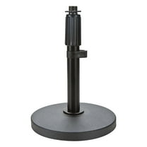 Proline Studio Equipment: MS235BK Round Base Microphone Stand 2-Pack ...
