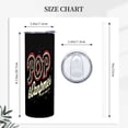 20 oz Stainless Steel Insulated Tumbler - Stylish ' POP ' Design with ...
