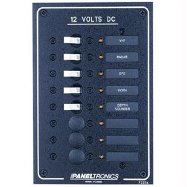 Paneltronics Standard DC 8 Position Breaker Panel w/LEDs - Walmart.com