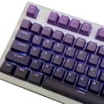 Colored Keycap Ergonomic OEM Profile Keycaps Translucent Backlit ...