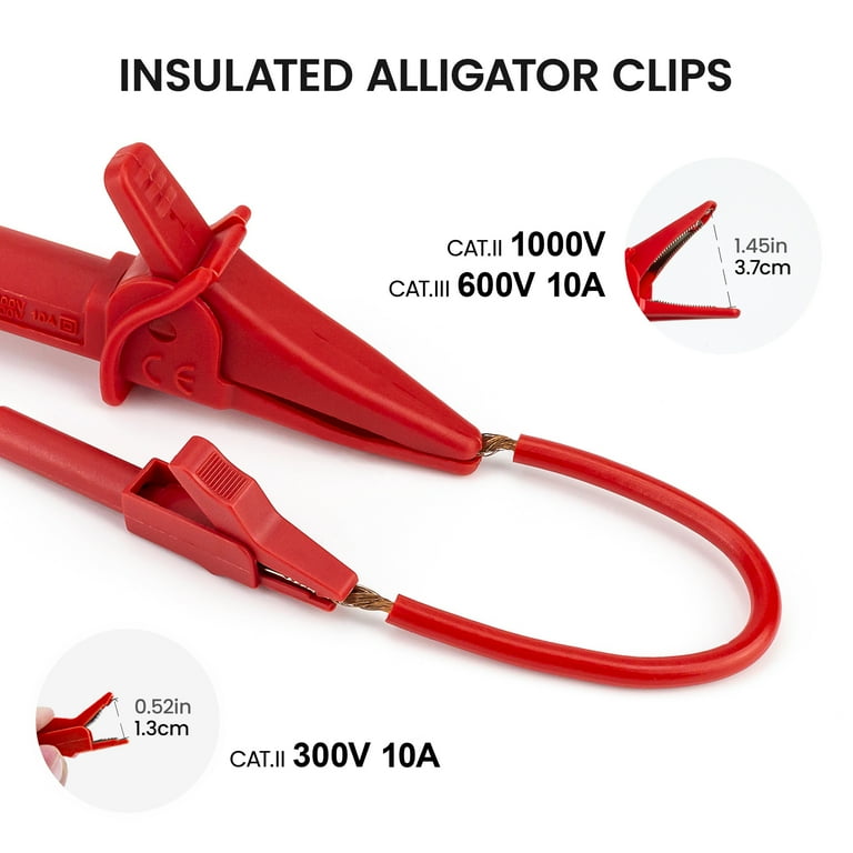 Multimeter Test Lead Wire Electrical Multimeter Test Lead Kit ...