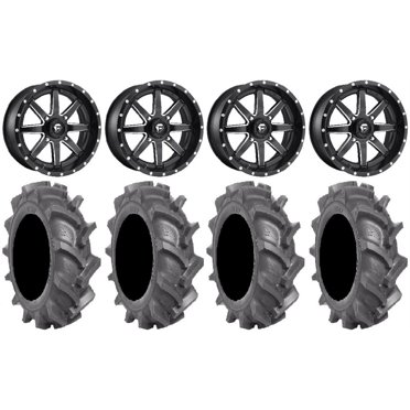 System 3 SB-5 Black 14" Wheels 30" Regulator Tires Can-Am Maverick X3 ...