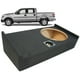 09-15 Ford F-150 Super Crew Truck Kicker Comp C12 Single 12" Sub Box Final 4 Ohm - Walmart.com