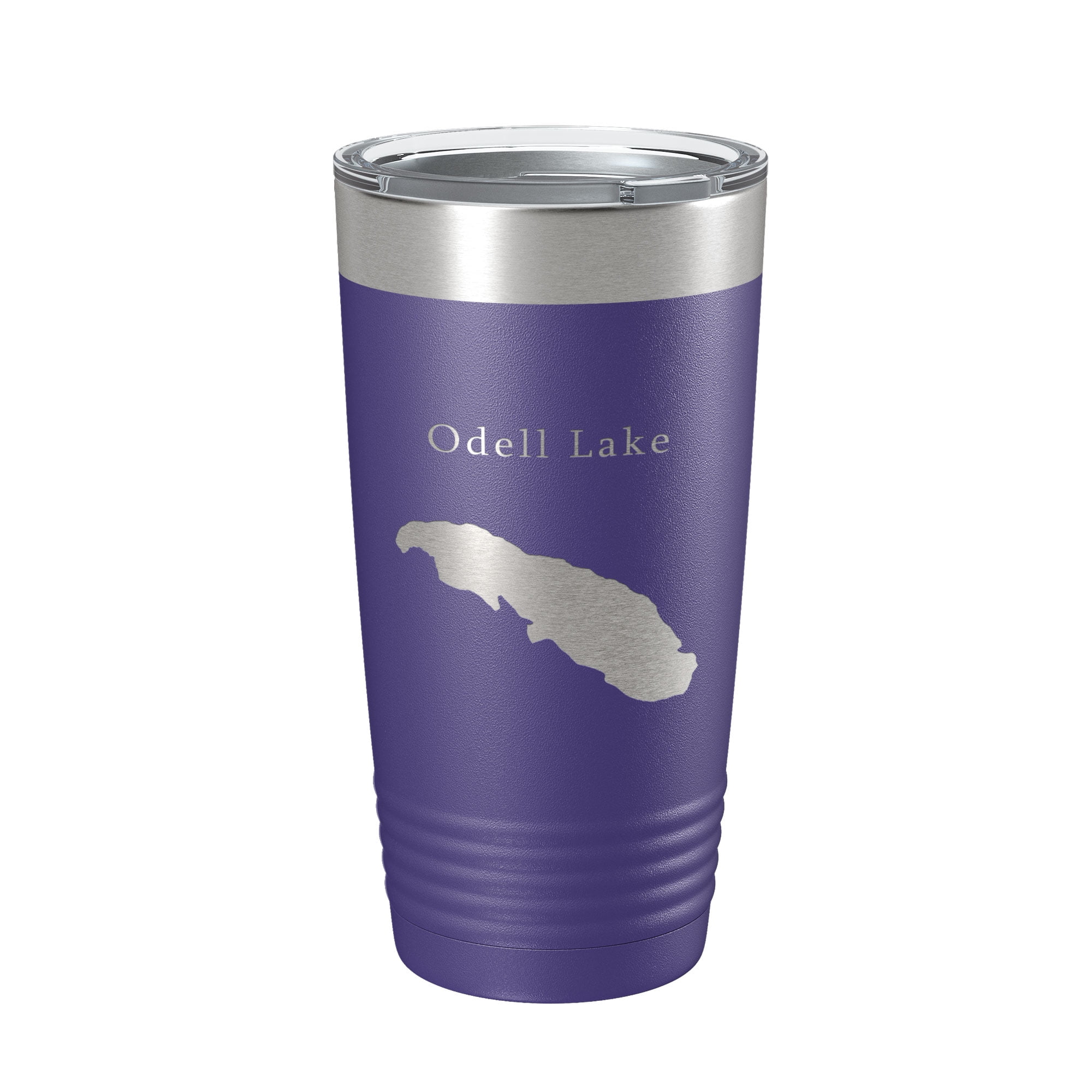 Odell Lake Map Tumbler Travel Mug Insulated Laser Engraved Coffee Cup ...